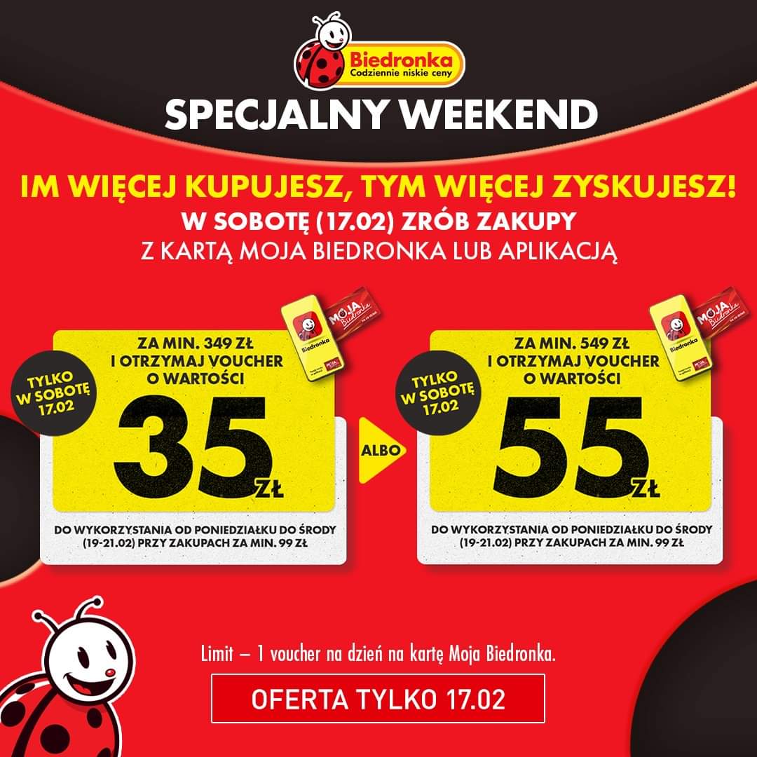 Specjalna promocja w sobotę w Biedronce. Tylko dla posiadaczy karty lub aplikacji - Warszawa W ...